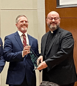 Fr. Fausz Awarded for Community Service | Congregation Of The Mission